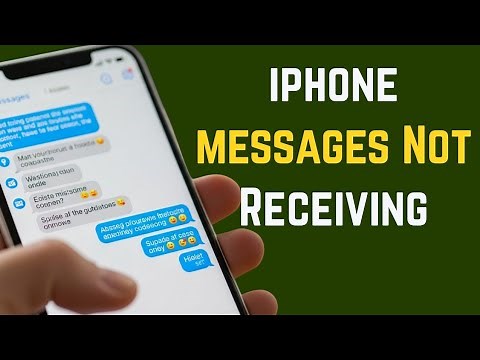 Fix Text Messages Not Receiving on iPhone | iMessage or SMS Not Working (iOS 26)