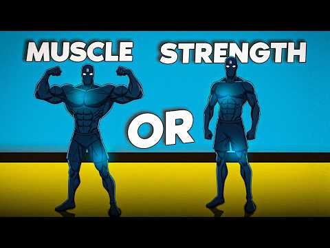 Building Muscle Vs Building Strength - What's the Difference?