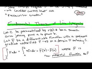 Path Independence, Conservative Fields, & Potential Functions