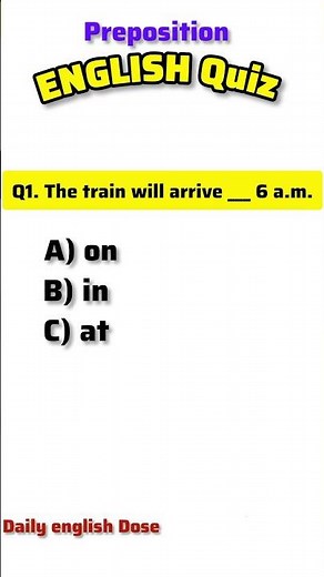 90% Students Fail This 😱 | Preposition Quiz