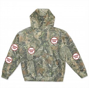 Custom 5 Spot Embroidered Real Tree Camo Hoodie .ANY LOGO (college,sports,etc ) - Etsy