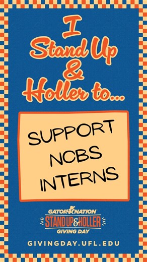 Your support sticks with NCBS interns all summer long 💙🐊 UF #GivingDay is coming up! This 24-hour giving event helps power NCBS internships—fueling hands-on paid research, field and lab experience, and training the next generation of coastal scientists. 📅 Save the date and make an impact in one day. 🔗 24-hour giving link: https://bit.ly/givingday-ncbs (& in bio!) | UF IFAS Nature Coast Biological Station