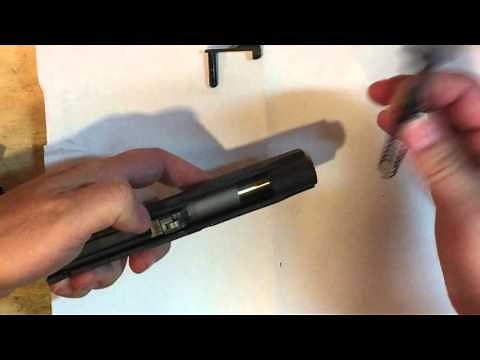 Removing Springfield RO Compact guide rod without tools