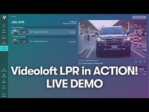 Videoloft LPR DEMO in ACTION!