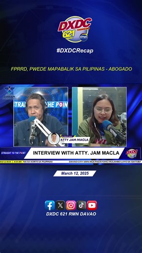 PWEDE MAPABALIK SA PILIPINAS - Atty. Jam Macla