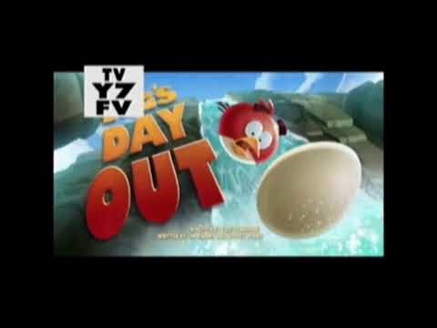 Angry Birds Toons - Egg's Day Out/Gatecrasher/Hog Roast/The Bird that cried Pig - Nicktoons Opening