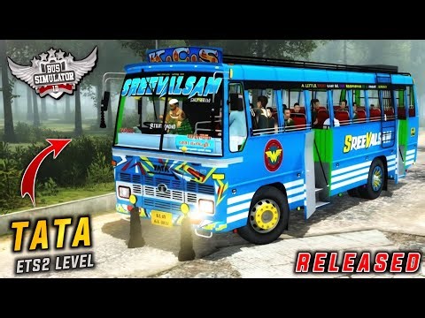 Download TATA MINI PRIVATE BUS MOD for bus simulator indonesia | BUSSID V4.4.1 | #bussidmods
