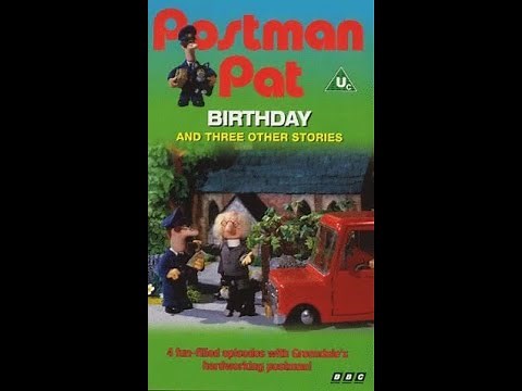 Postman Pat's Birthday and three other stories (UK VHS, 5/9/1994 - OB & WHF Version)