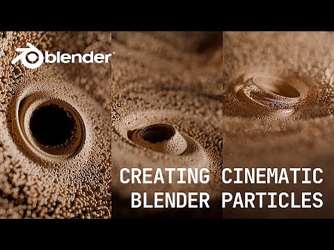 Blender Particles and Creating Cinematic Shots w/ Geometry Nodes