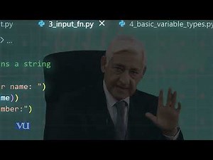 Programming using Python | Basic Communication & Reserved Words | CS306_Topic008