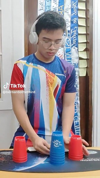 Fast Sport Stacking Cycle Achieved in 6.77 Seconds