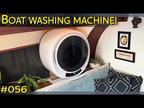 Goodbye Laundromats: Mini Washer/Dryer on My Sailboat!