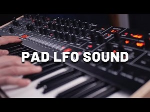 Pad LFO sound with Sequential Trigon-6 (no talking)