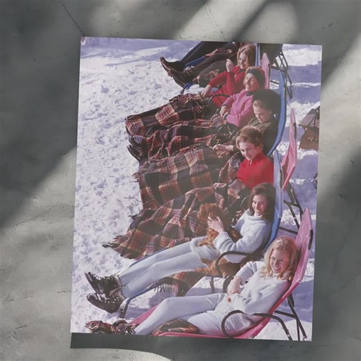 Vintage Apres Ski Poster: Retro Fashion Magazine Cover Art (digital Download) - Etsy