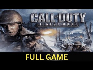 Call of Duty: Finest Hour | Full Game Walkthrough [PS2 4K]