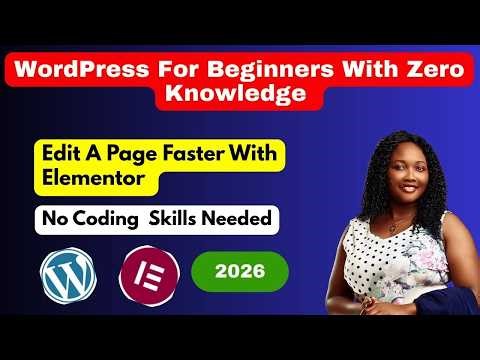 How To Edit a Page With Elementor in 1 Minute: Step-by-Step Tutorial For Beginners