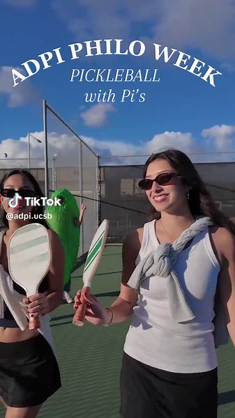 JOIN US FOR PICKLE BALL WITH PI’s ON SUNDAY @ 10AM! 🥒🏓 Proceeds benefit Ronald Mcdonald House Charity of Southern California and the Alpha Delta Pi Foundation 💎 #adpi #adpiucsb #ucsbpanhellenic