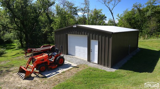 Garages Designed for Single and Multi-Vehicle Use