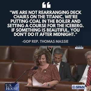 🚨GOP Rep. Thomas Massie sounds the alarm: I’d love to stand here and tell the American people “we can cut your taxes and increase spending and everything will be fine.” But I can’t because I’m here to deliver a dose of reality about the ticking debt bomb known as the “Big Beautiful Bill.” | The Resistance