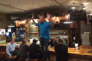 7.3K views · 176 reactions | With a little help from our friends at Columbia Distributing, we're bringing back the Harlem Shake! | Backwoods Brewing Company | Facebook