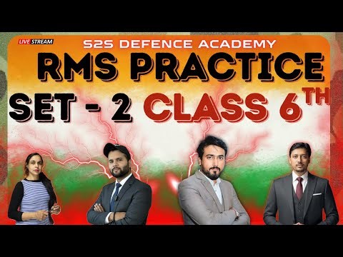 RMS 6th Practice Set 02 | #rms #rimc #aissee #class6thmaths #class6thenglish