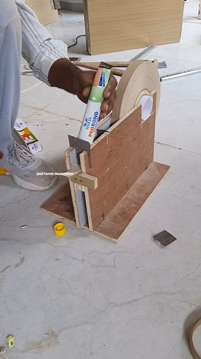 387K views · 2.7K reactions | Edge patty pesting process very easy work #woodworking #furniture #edgepatty | Sarvjeet Vishwakarma | Facebook