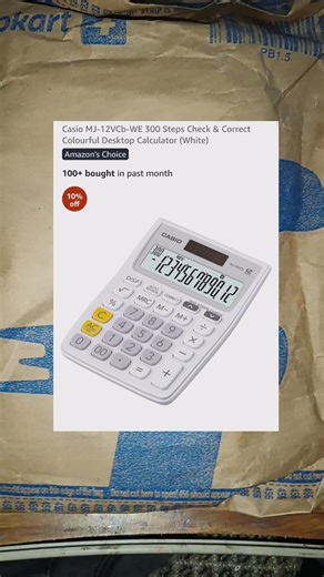 Amazon's choice calculator unboxing review ll Casio calculator ll