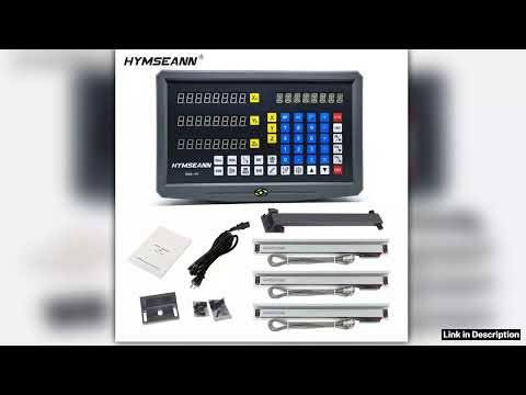 High Accuracy SNS3V 3 Axis Lathe Mill DRO Digital Readout Kit With 3 PCS 50mm1000mm Linear Scale