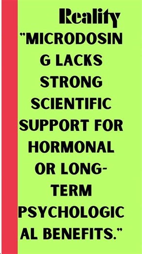 Microdosing for Hormonal Health
