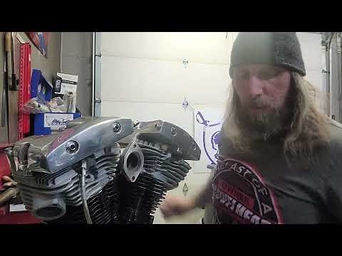 shovelhead intake manifold install