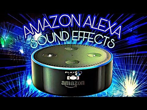Amazon Alexa Device Sound Effects / Sound Of Alexa Alarm / All Alexa Sounds / Royalty Free