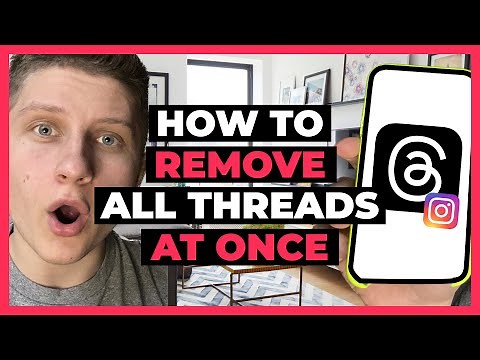 How To Remove All Threads on Threads at Once (App by Instagram)