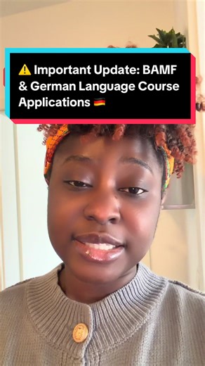 Important Update on BAMF German Language Courses