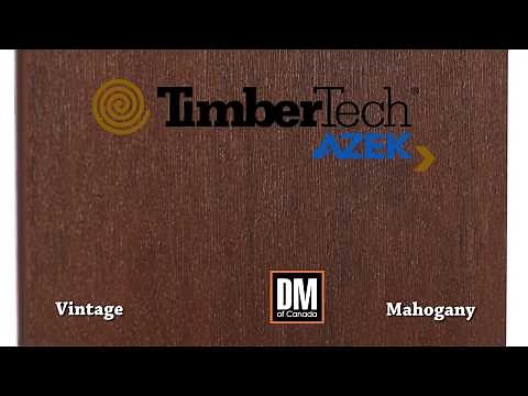 Azek, by TimberTech - Vintage Collection, Mahogany Deck Boards and Cladding