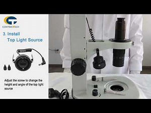 How to install a microscope?