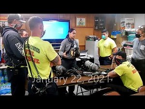 Demonstration of the new MSA Safety breathing apparatus and mask - January 22, 2021