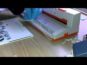 Detailed Calendar Wire Binding tutorial