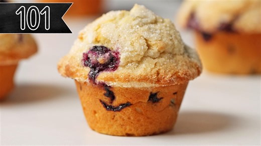 Craving the perfect blueberry muffin? ? We tested dozens of recipes so you don't have to! This bakery-style treat is foolproof—try it today! Check out the recipe in the link. ?️✨ https://tasty.co/recipe/the-ultimate-bakery-style-blueberry-muffins | Tasty