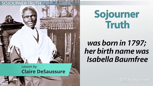 Sojourner Truth Lesson for Kids: Biography & Facts