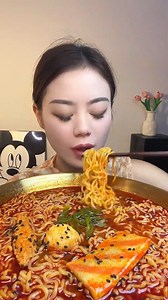 232K views · 3.5K reactions | This is so delicious 襤 Spicy noodles challenge ASMR EP (128) | Srey Mab | Facebook