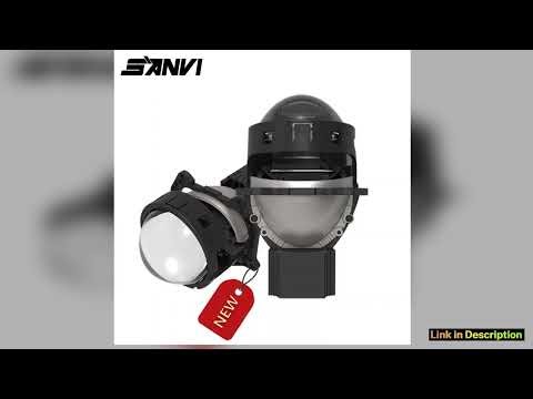 SANVI New A11pro Bi LED Projector Lens Headlight for H7 LED H4 H1 H11 9005 9006 Headlights Projecto