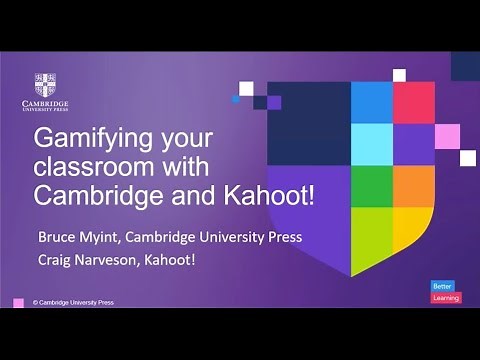 Gamifying your Classroom with Cambridge and Kahoot! with Bruce Myint and Craig Narveson