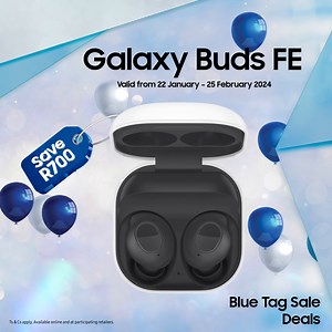5.7K views · 153 reactions | Let the perfect audio companion usher you into your new era in the new year - save R700 during #BlueTagSale. Offer valid until 25 February 2024. Buy now: https://bit.ly/42oUiwj Ts & Cs apply. | Samsung | Facebook