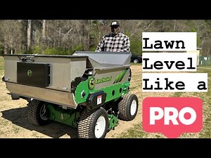 Lawn level or Top Dressing like a PRO with this Machine!!