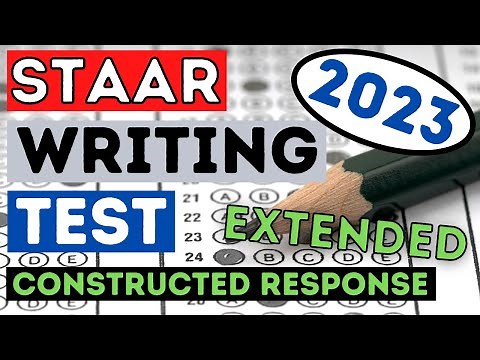 Extended Constructed Response Question STAAR Reading Language Arts