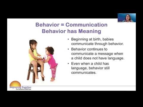 Desired Results Regional Administrator Training 2025-26: Children's Behaviors Have Meaning