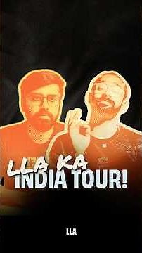India Tour Announcement 🇮🇳 | #LLAShorts 1367