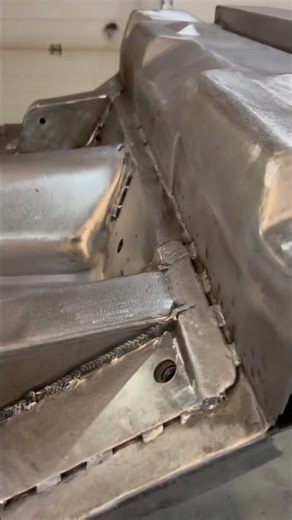 The Attention to Detail in This Floor Assembly is Insane #customcars #metalwork