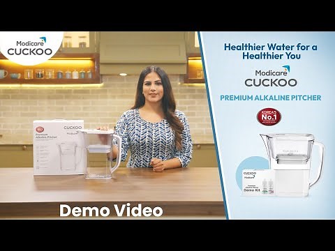 Modicare Cuckoo Premium Alkaline Pitcher | Demonstration Video