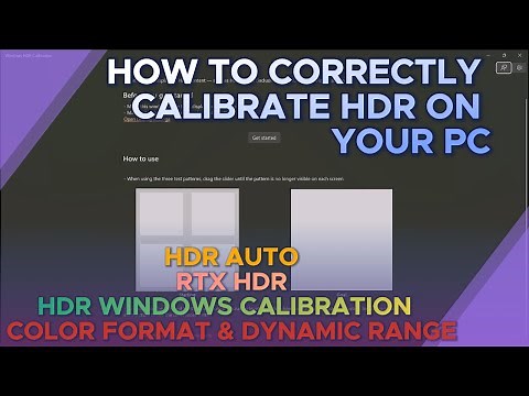 Best HDR and color settings on PC